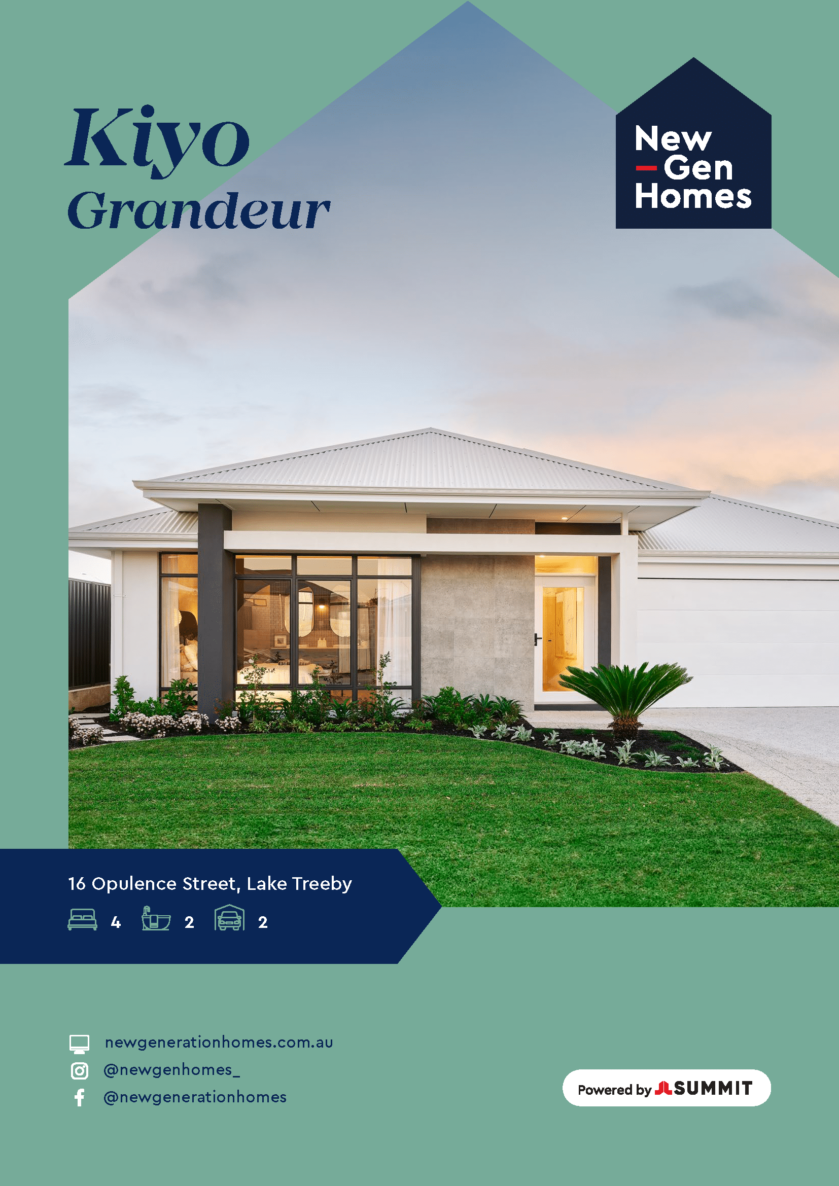 Display Home Brochures - New Gen Homes